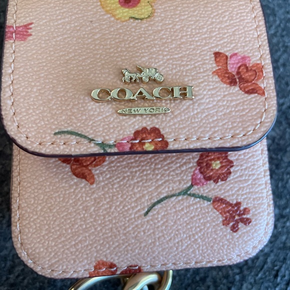 Coach | Bags | Coach Airpod Case Floral Pink And Super Summery | Poshmark